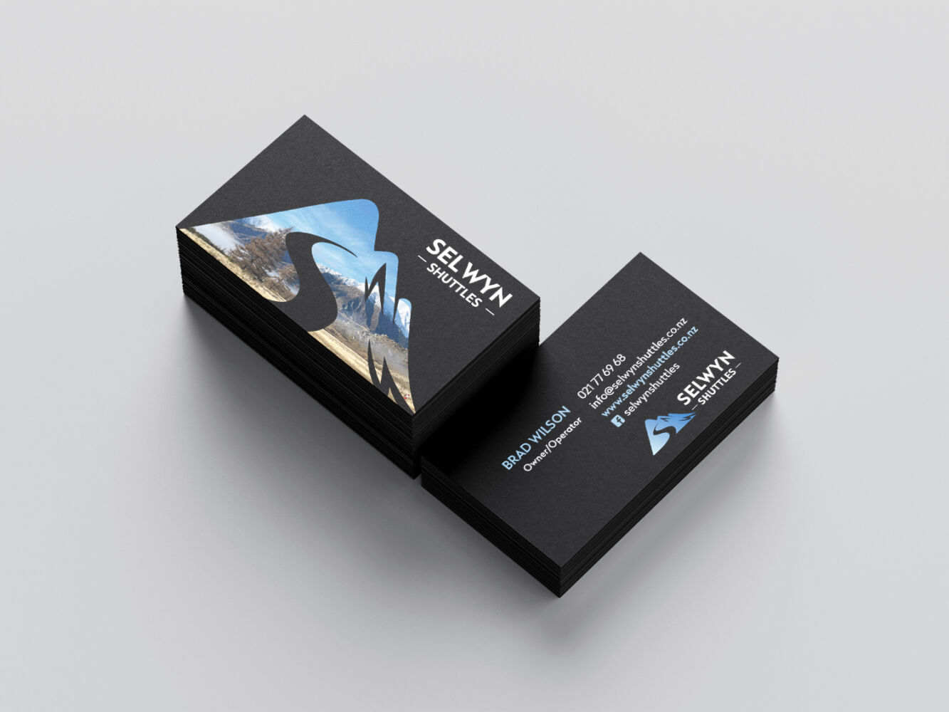 Selwyn Shuttles Logo Design